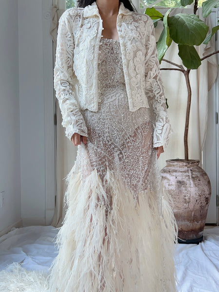 Vintage Soutache Jacket - S | G O S S A M E R